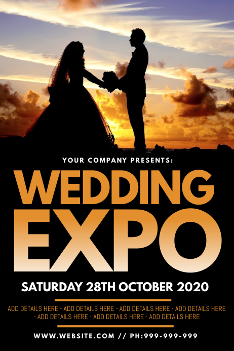 Wedding Expo Poster Template | PosterMyWall