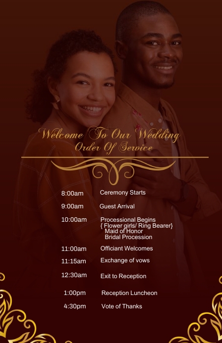 Wedding Flyer (1) Template | PosterMyWall