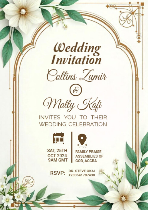 Plantilla de Wedding flyer | PosterMyWall