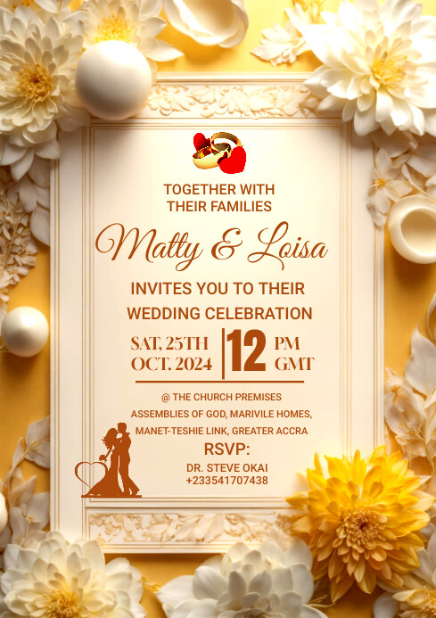 Wedding Flyer Template | PosterMyWall