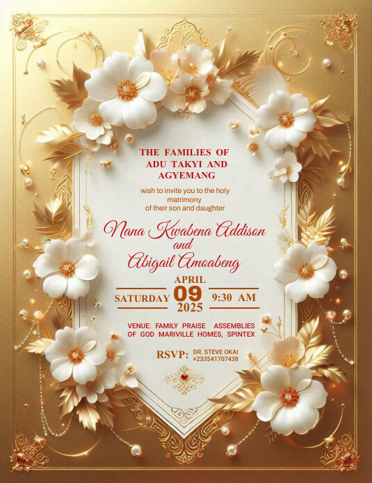 Plantilla de Wedding flyer | PosterMyWall