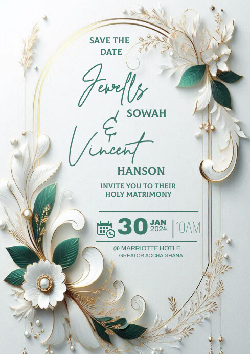 WEDDING FLYER Template | PosterMyWall