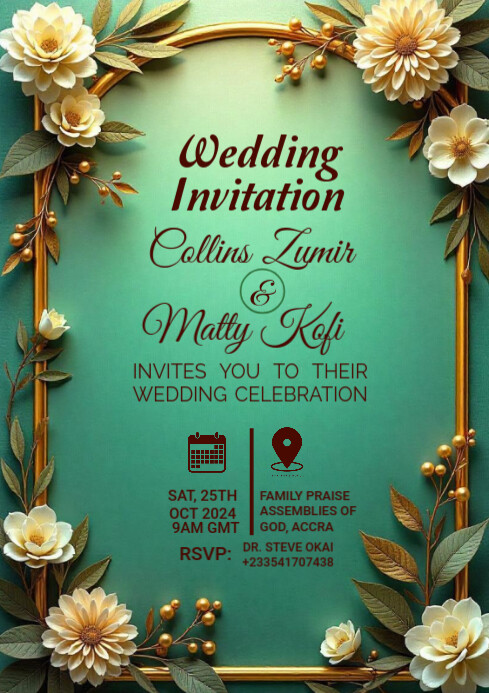 Wedding flyer Template | PosterMyWall