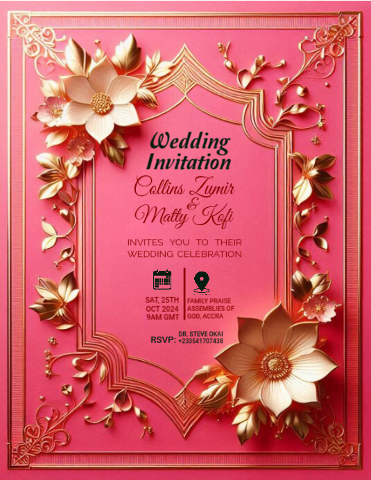 Wedding flyer Template | PosterMyWall