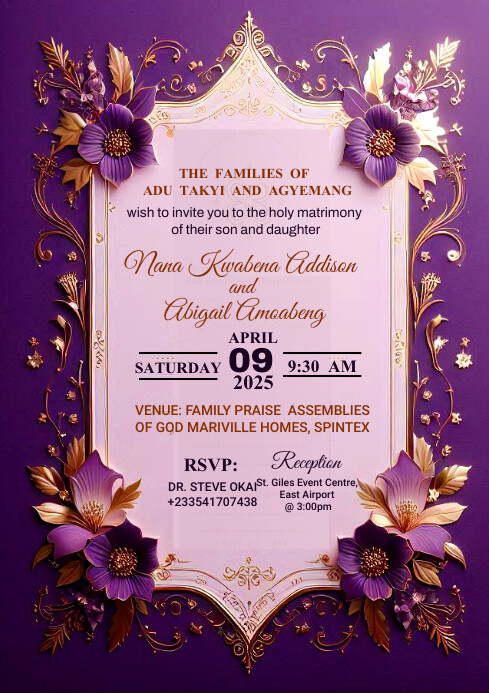 Wedding Flyer Template | PosterMyWall