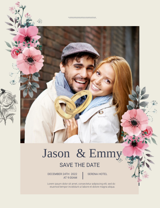 Wedding flyer Template | PosterMyWall