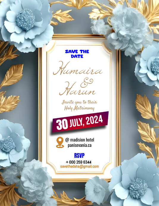Wedding Flyer Template | PosterMyWall