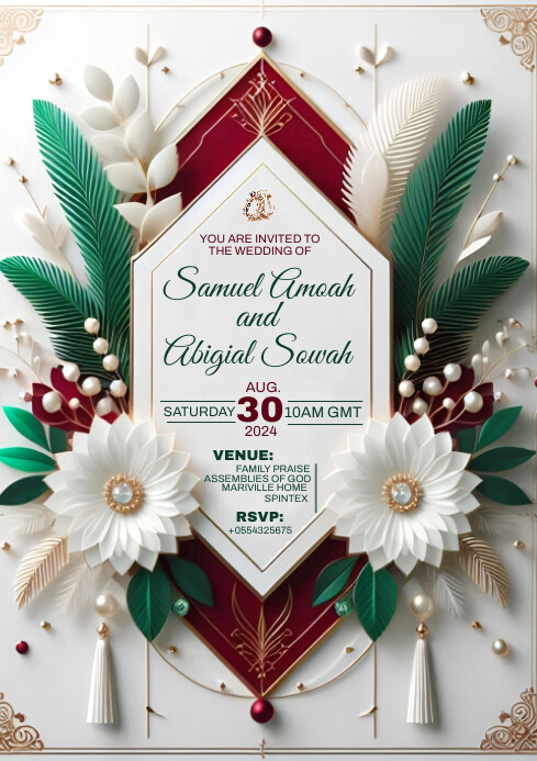WEDDING FLYER Template | PosterMyWall