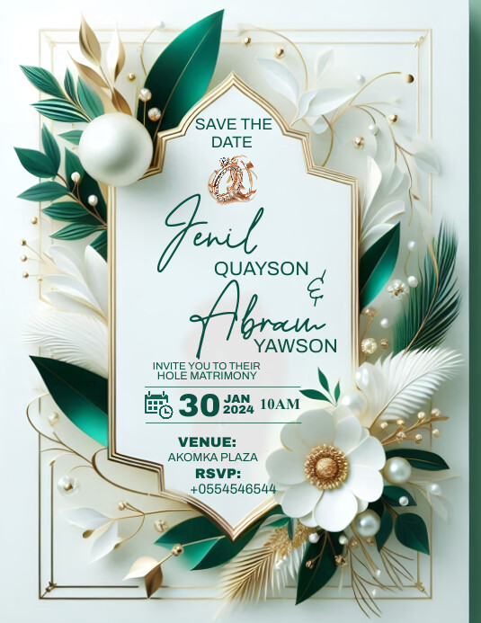 WEDDING FLYER Template | PosterMyWall