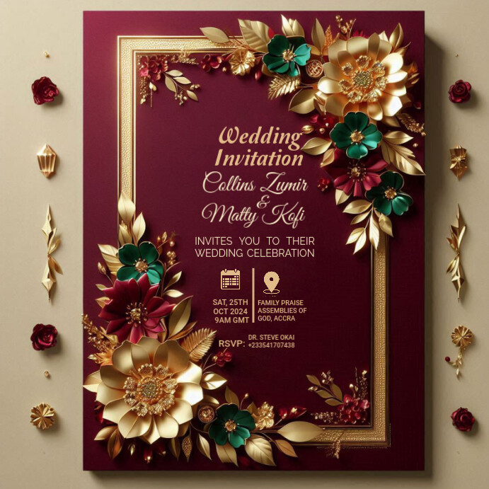 Wedding flyer Template | PosterMyWall