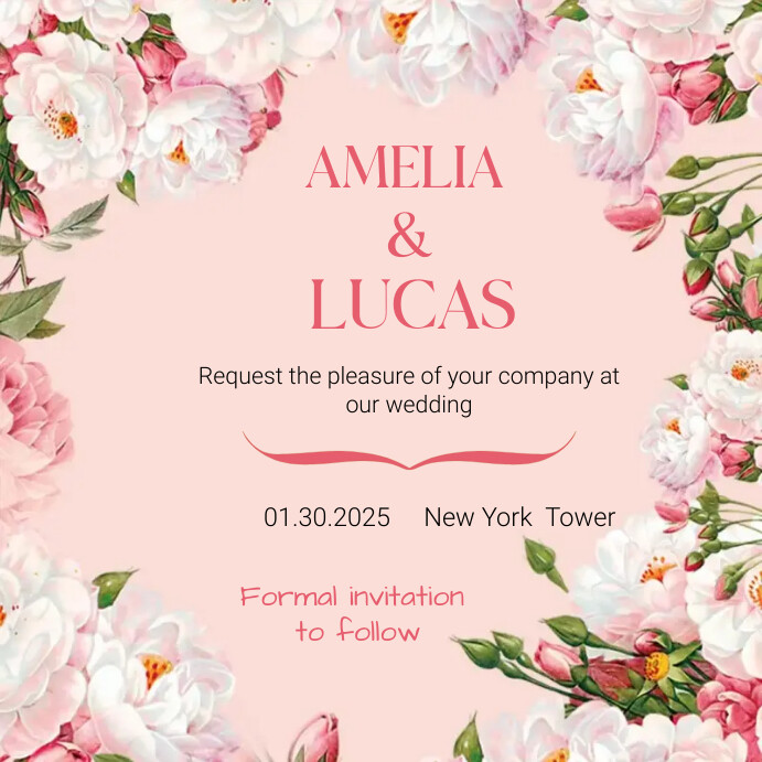 Plantilla de wedding flyer | PosterMyWall