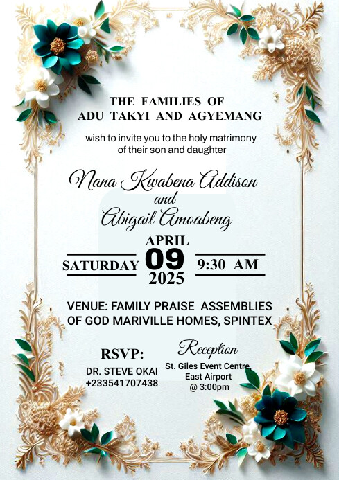Wedding Flyer Template | PosterMyWall
