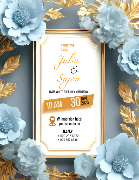 Plantilla de Wedding Flyer | PosterMyWall