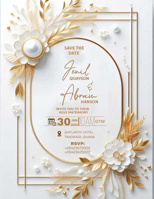 WEDDING FLYER Template | PosterMyWall
