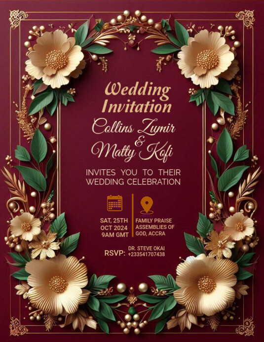 Wedding flyer Template | PosterMyWall