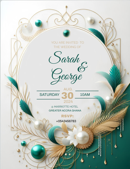 WEDDING FLYER Template | PosterMyWall