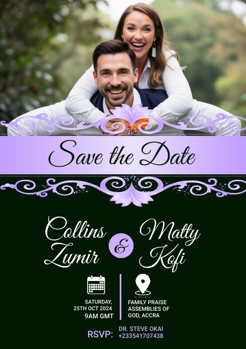 Wedding flyer template | PosterMyWall