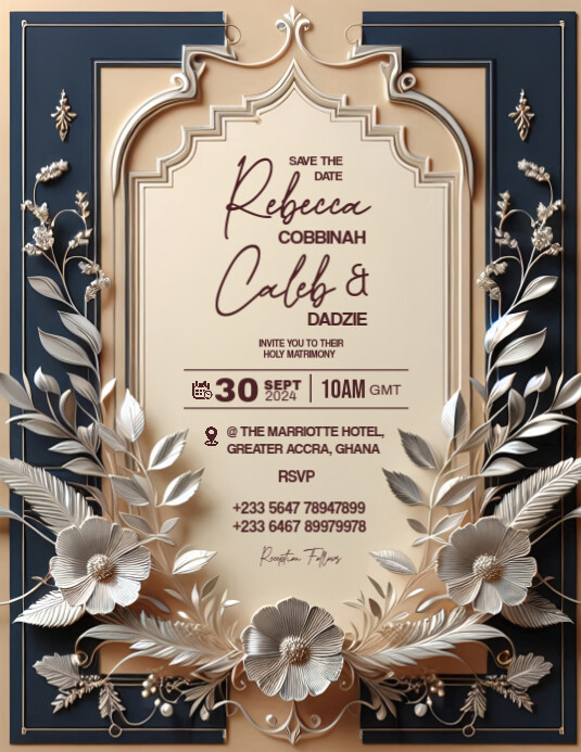wedding flyer template | PosterMyWall