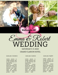Wedding Flyer Template | PosterMyWall