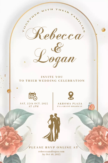 Wedding Flyer Template | PosterMyWall