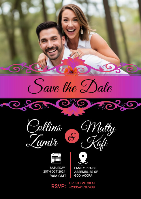 Wedding flyer template | PosterMyWall