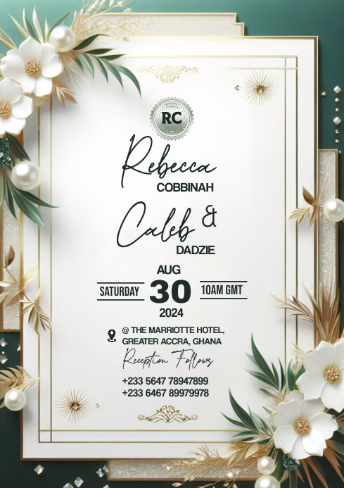 wedding flyer templates | PosterMyWall
