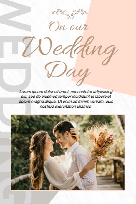 Wedding Flyers Template | PosterMyWall