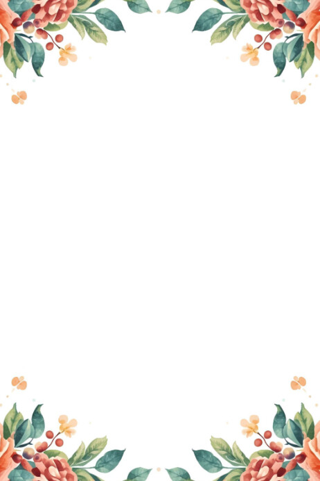 Wedding Frame Design/Paper Page Border Template | PosterMyWall