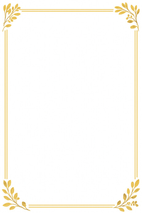 Wedding Frame Design/Paper Page Border Template | PosterMyWall