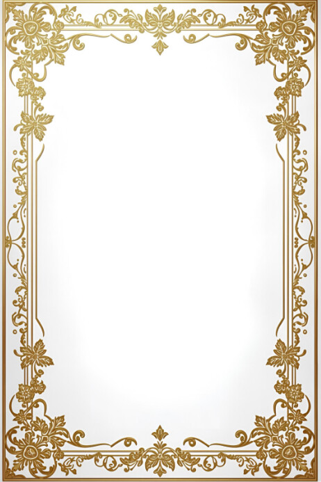 Wedding Frame Design/Paper Page Border Template | PosterMyWall