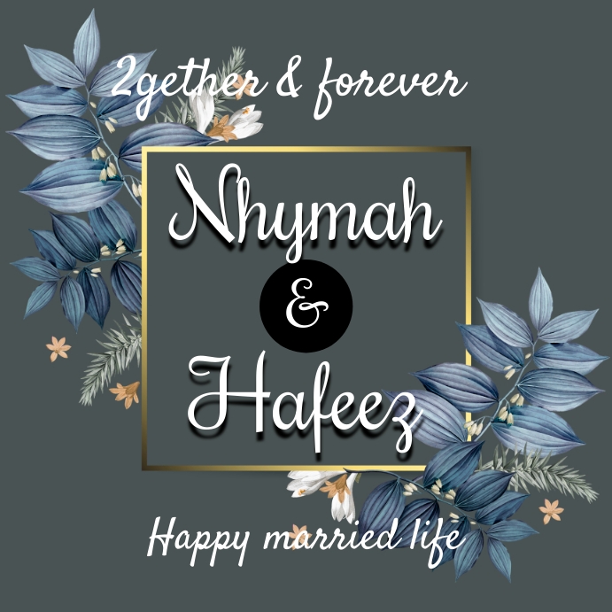 Copy of Wedding frame | PosterMyWall