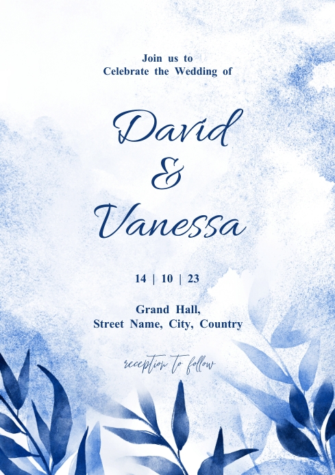 Wedding Invitation Ads Template | PosterMyWall