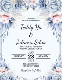 Wedding Invitation Template Ads | PosterMyWall