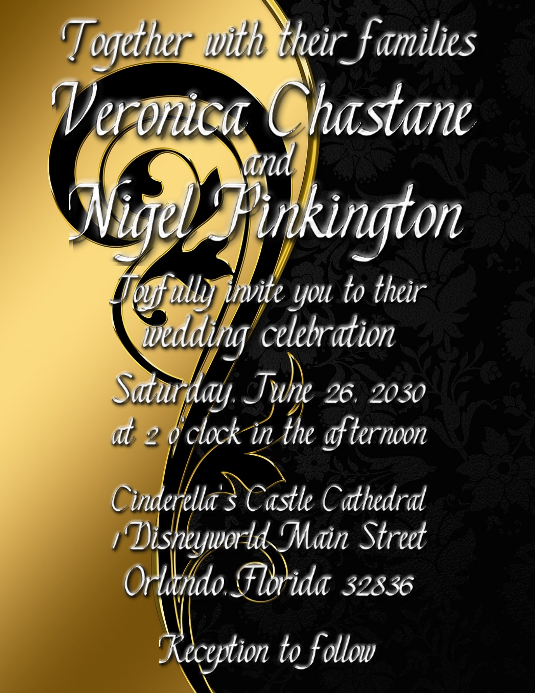 Copy of Wedding Invitation Announcement Template | PosterMyWall