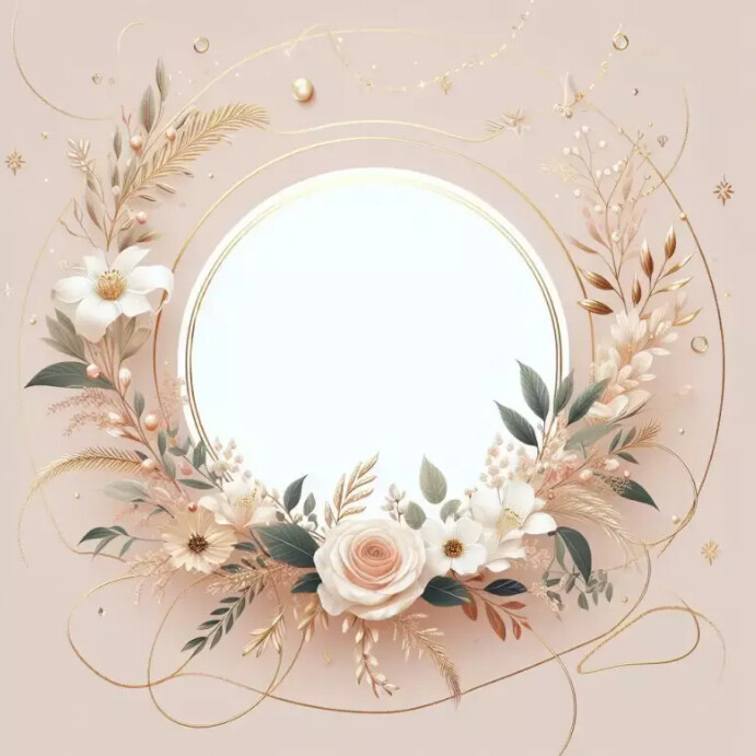 Wedding invitation card background Template | PosterMyWall