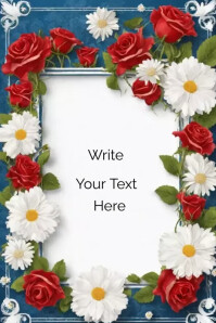 Wedding card template design | PosterMyWall