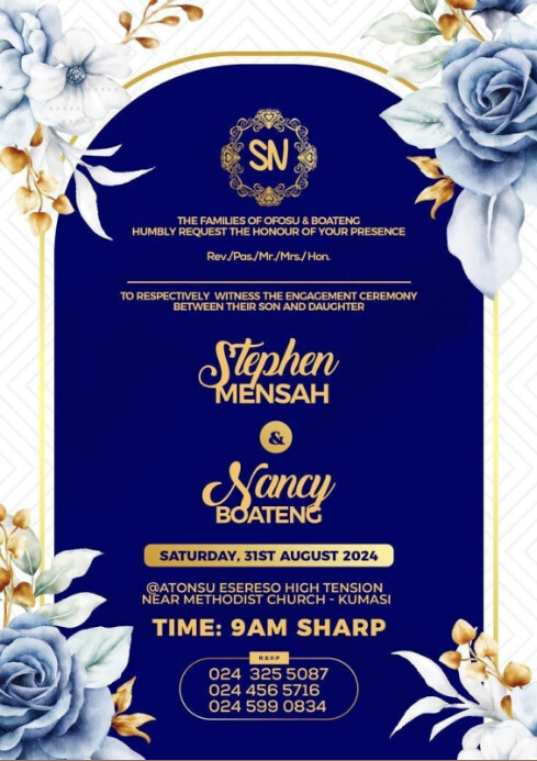 Wedding invitation card Template | PosterMyWall