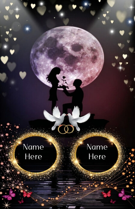 Copy of Wedding Invitation Card | PosterMyWall