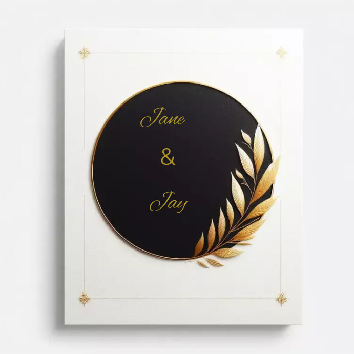 Wedding invitation card Template | PosterMyWall