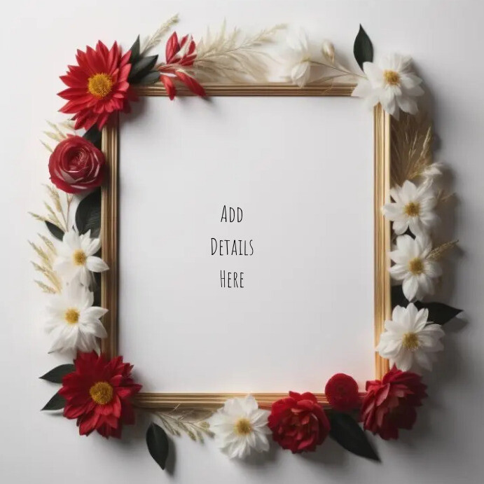 Wedding invitation card Template | PosterMyWall