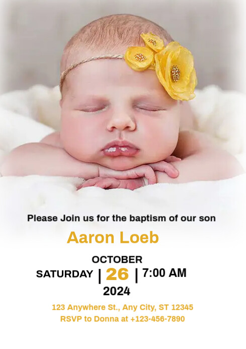 Wedding Invitation Card Flyer Template | PosterMyWall