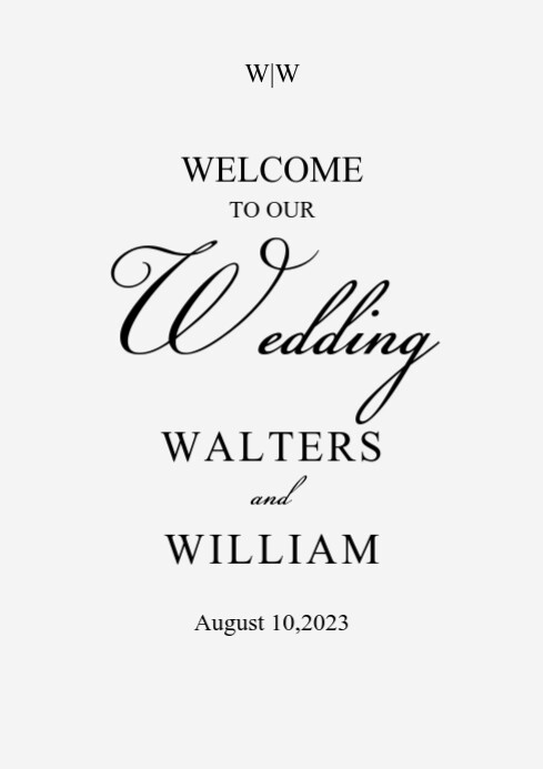 wedding invitation card flyer template | PosterMyWall