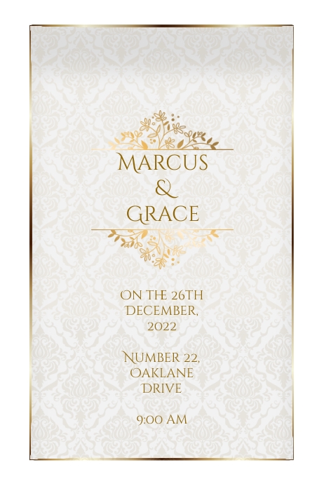 Wedding Invitation Design (2) Template | PosterMyWall