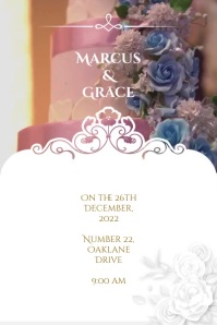 Wedding Invitation Page (1) Template | PosterMyWall