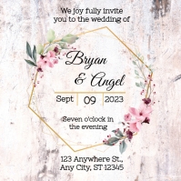 Wedding Invitation Template | PosterMyWall