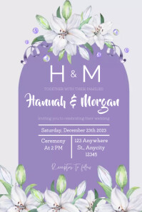Wedding Invitation Template | PosterMyWall