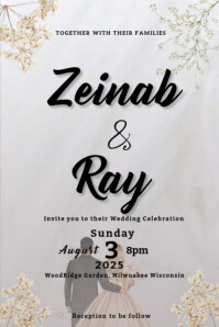 Wedding Invitation Template | PosterMyWall