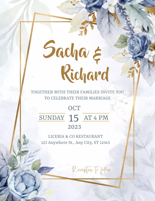 Copy of Wedding Invitation | PosterMyWall