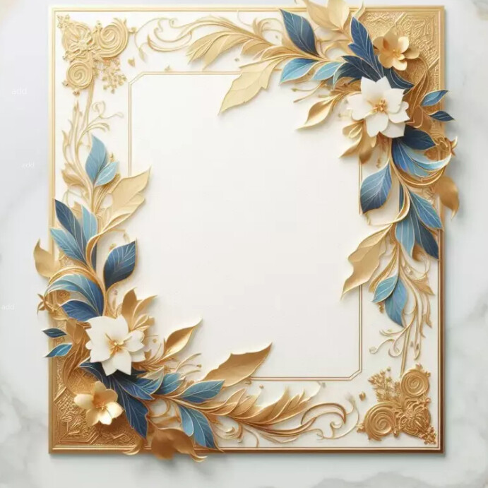 Plain wedding invitation card Template | PosterMyWall