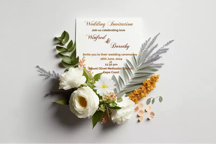 Wedding invitation Template | PosterMyWall